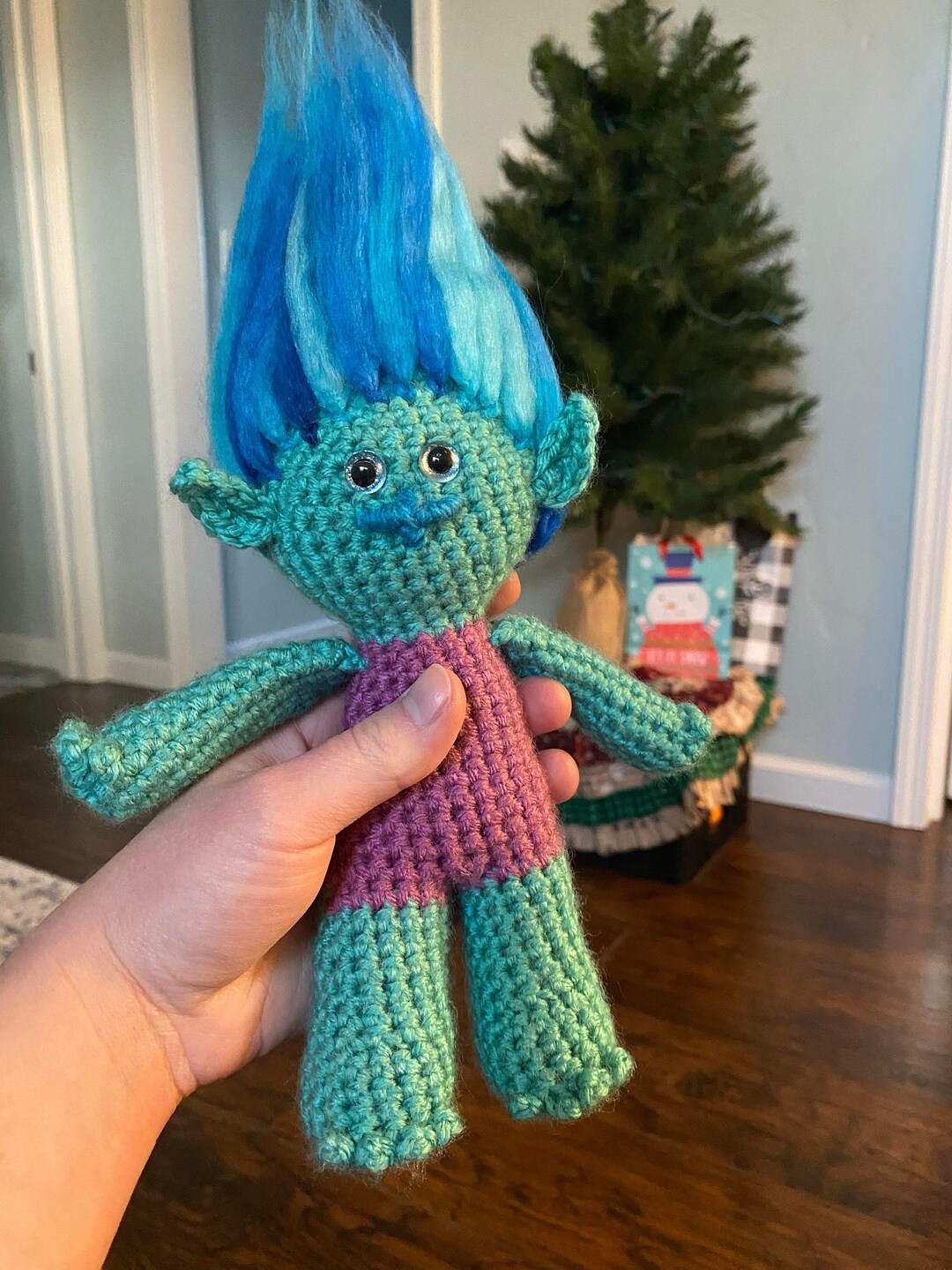 Moonstone the Troll Doll - Etsy