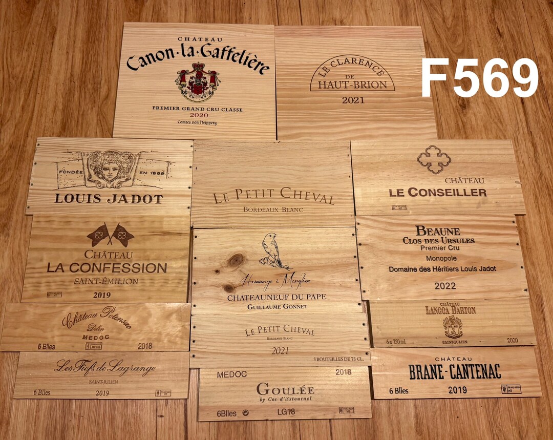 14 French Winery Crate Panels - Etsy
