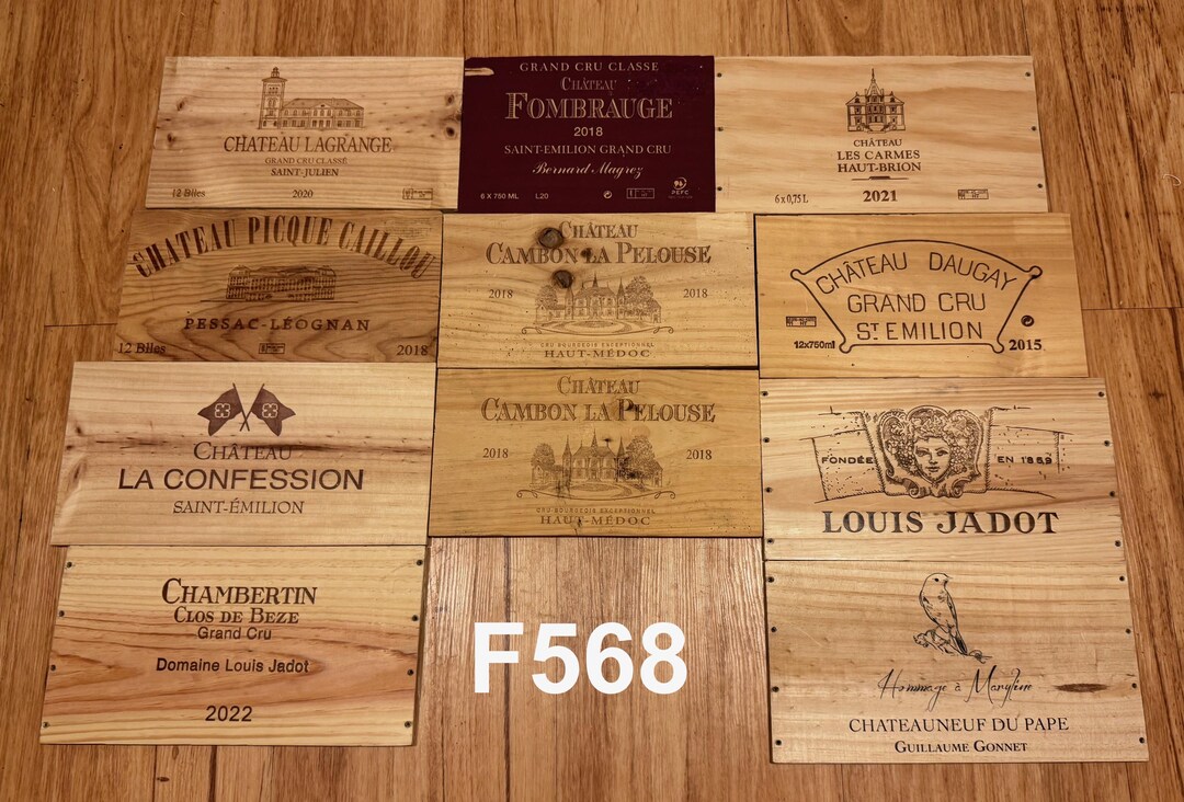 11 French Wine Crate Panels - Etsy
