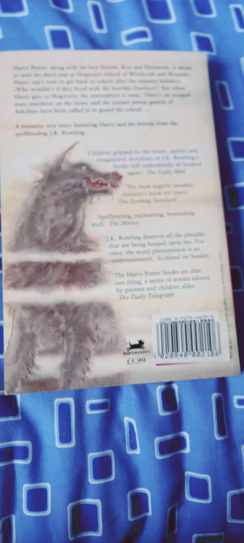 Harry Potter and the Prisoner of Azkaban Softback | Bloomsbury First ...