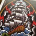 Traditional Clipper Ship Tattoo A4 Print - Etsy
