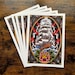Traditional Clipper Ship Tattoo A4 Print - Etsy