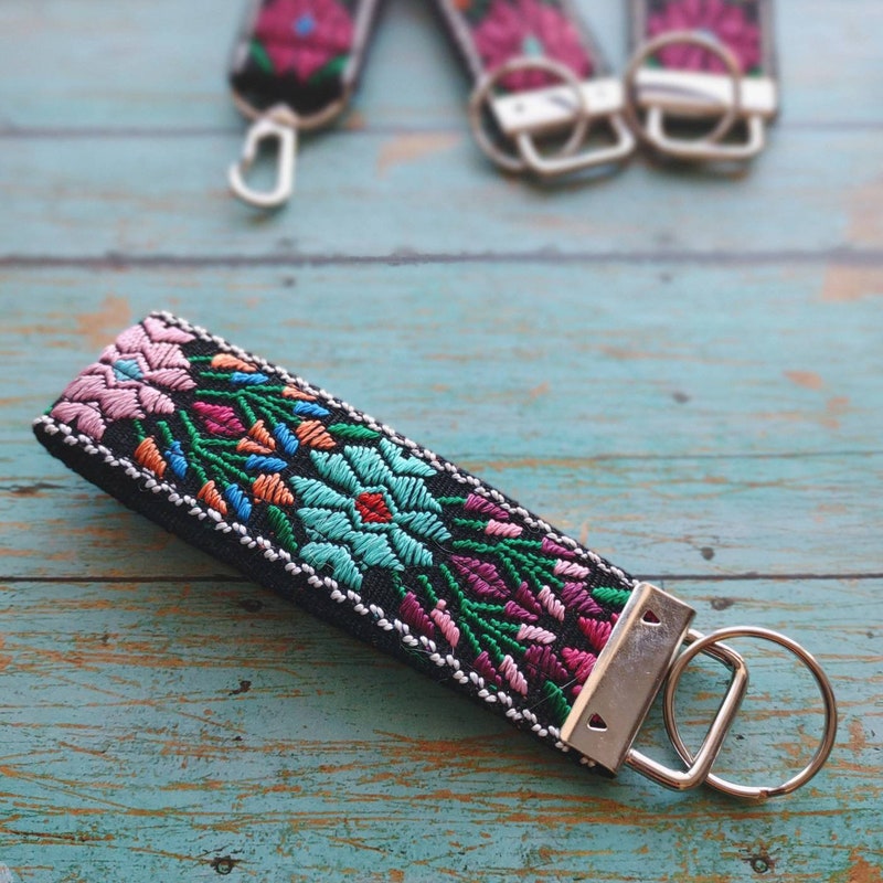 Fabric Keychains - Etsy