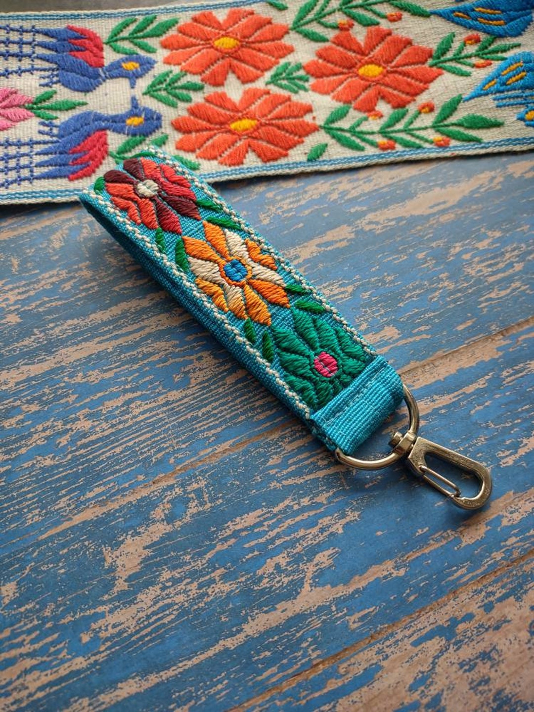 Fabric Wrist Keychain Lanyard, Custom Lanyard, Key Fob Wristlet, Car ...