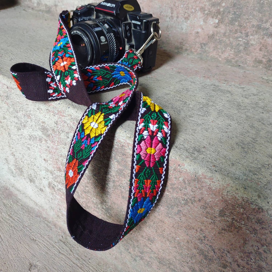 Fabric Camera Strap, Camera Strap Neck Strap, Embroidered Camera Straps ...