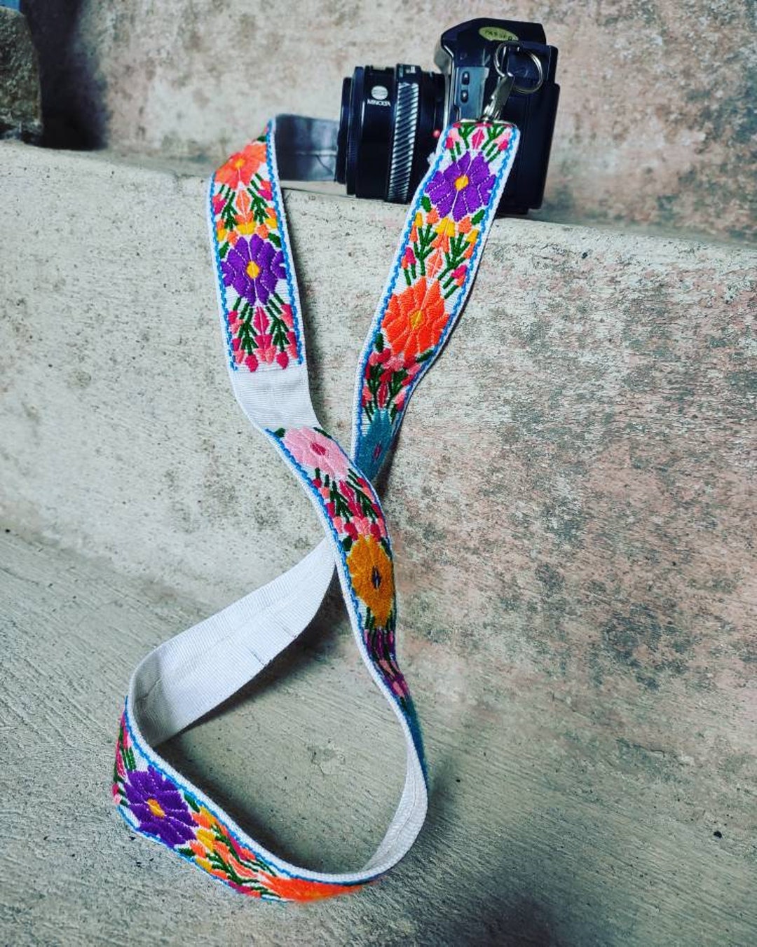 Gift Photographer, Fabric Camera Strap, Boho Camera Strap, Flower Purse ...