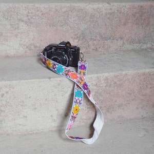 Gift Photographer, Fabric Camera Strap, Boho Camera Strap, Flower Purse ...