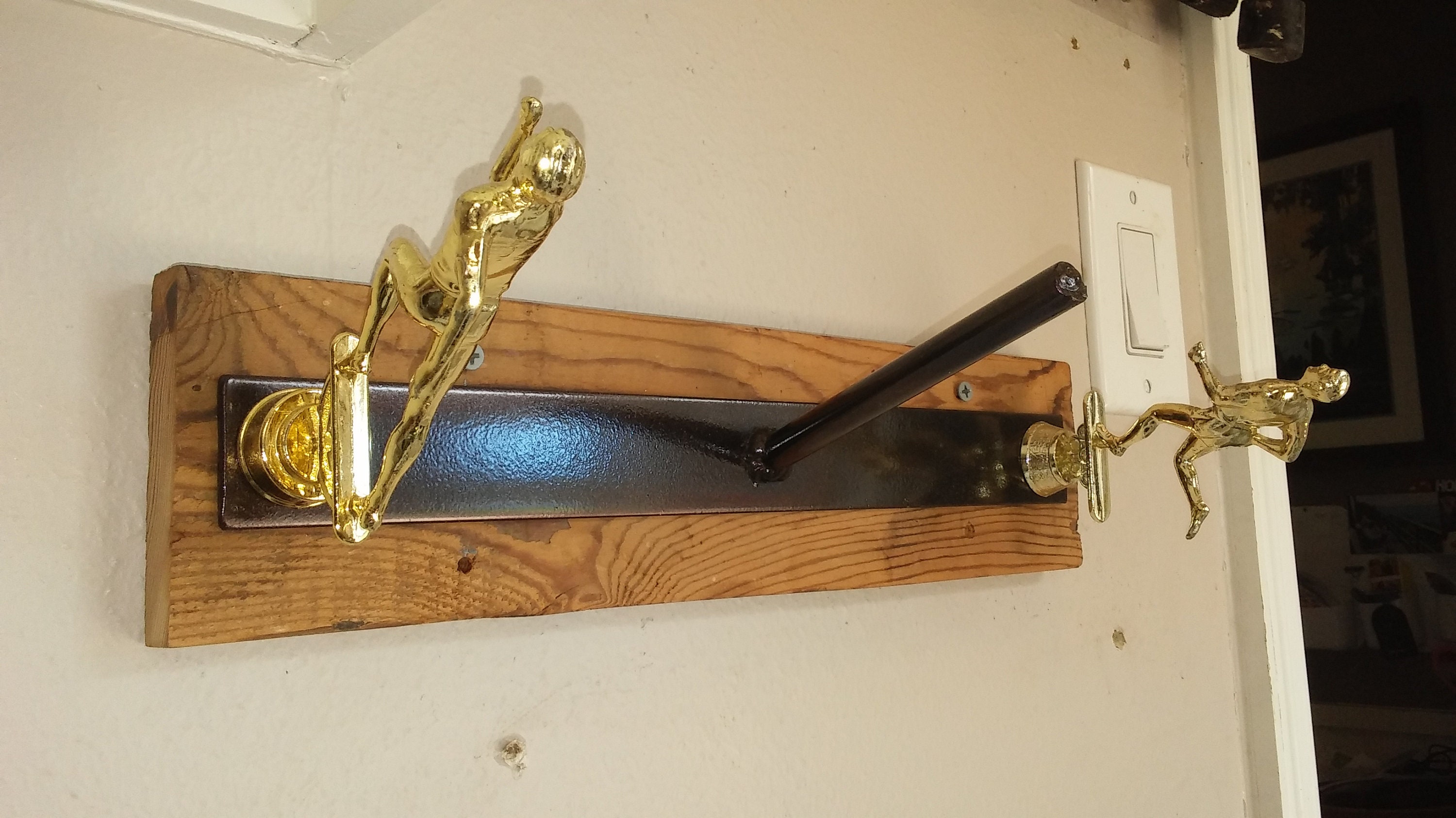 Rustic Trophy Coat Rack | Etsy