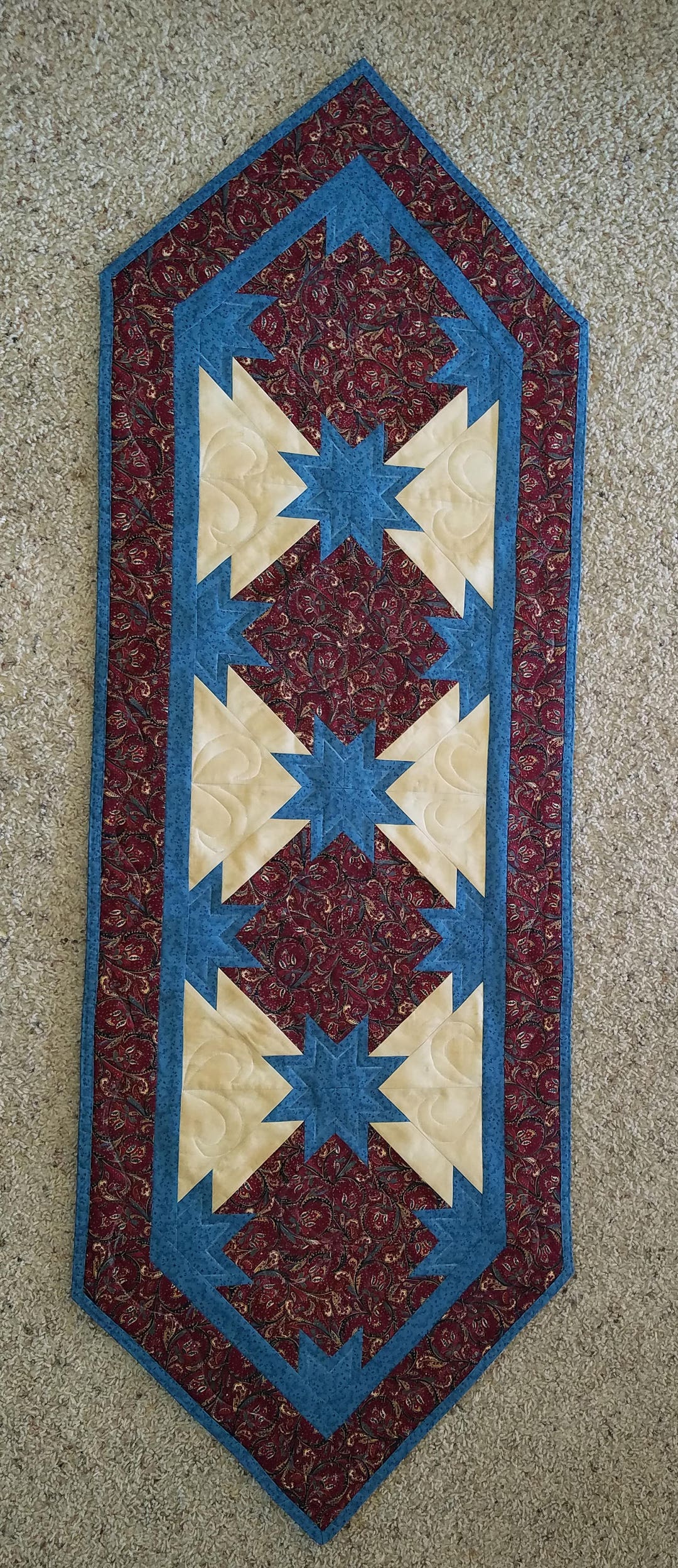 Hunter Star Table Runner - Etsy