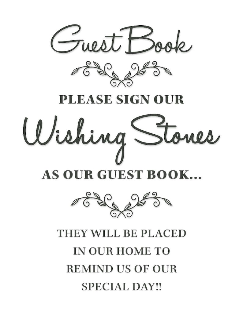 Digital Download Wedding Guest Book Sign, Vintage Garden Wedding Guest ...