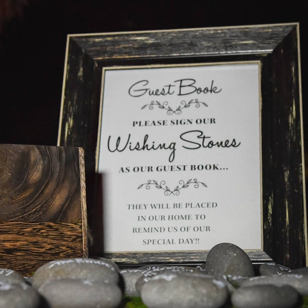Wishing Stones Sign - Etsy