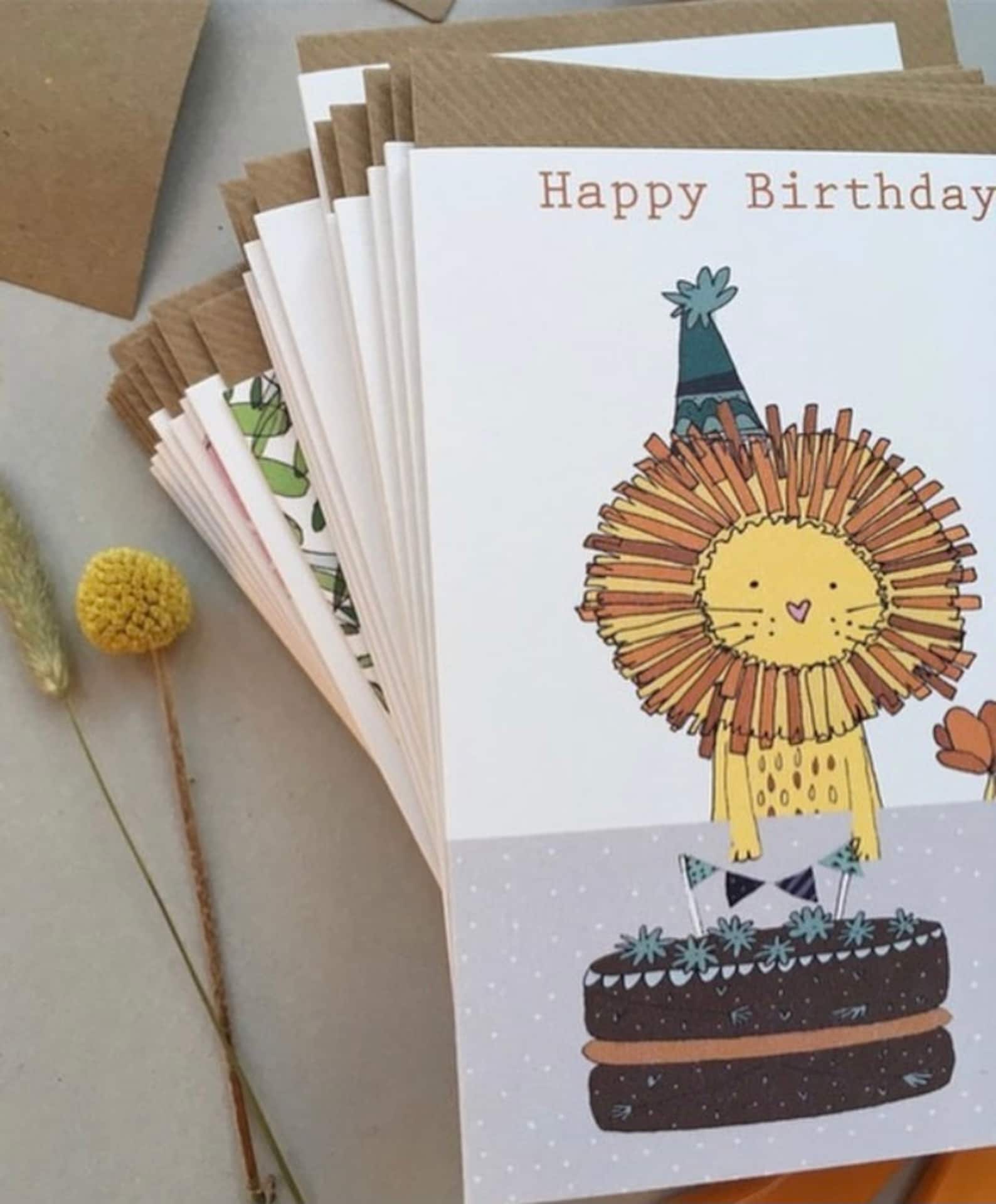 LUCKY DIP CARDS 10 Hand Drawn Greetings Cards Special Offer - Etsy