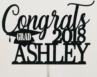 Graduation cake topper | Etsy