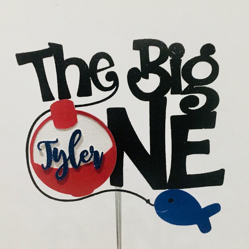 The Big One Cake Topper 1 Cake Topper Birthday Topper 1st - Etsy