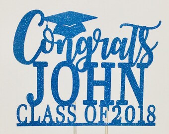 Graduation cake topper | Etsy