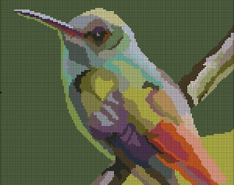 Part 1 Digital Vintage Birds Instant Download Needlepoint Pattern - Etsy