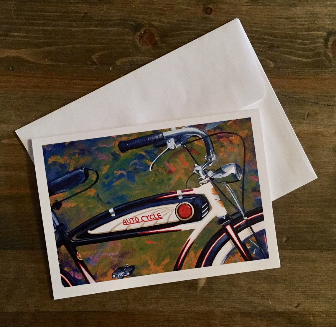 Bicycle Note Card Set Vintage Schwinn Bicycle Blank Note - Etsy