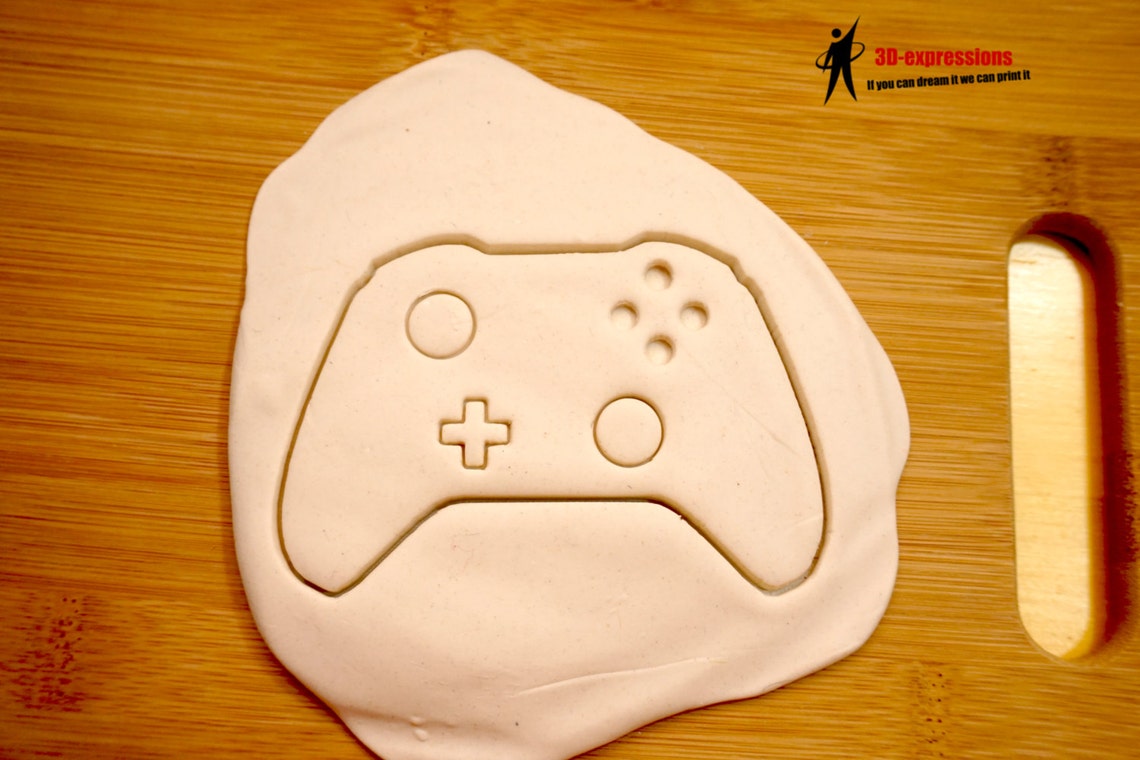 Game Controller Cookie Fondant Cutter | Etsy