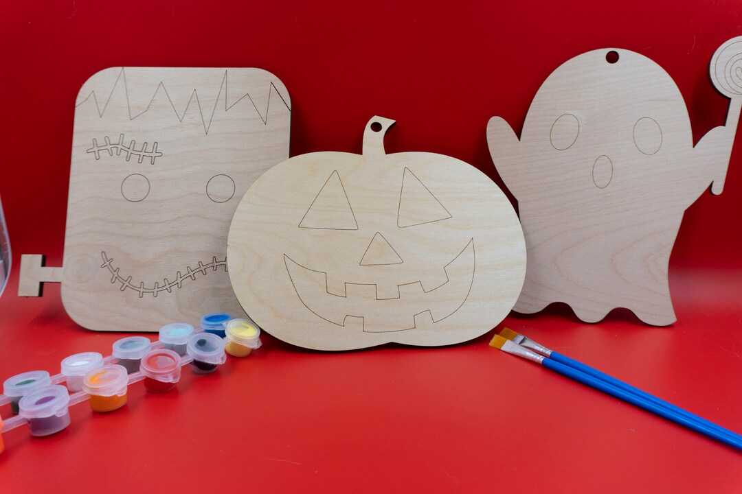 Kids Halloween DIY Paint Kit-kids Craft Kit-kids Fall Paint Kit ...