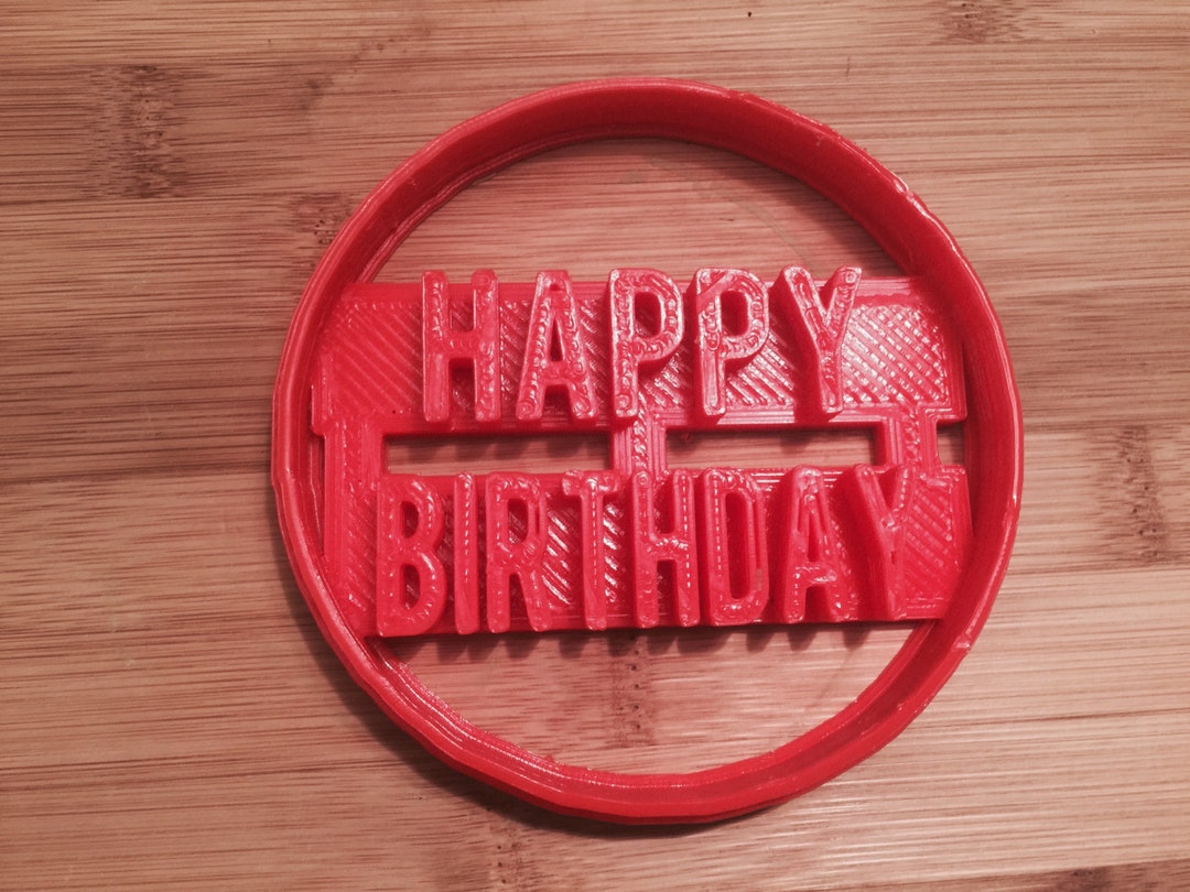 Custom Name Cookie Cutter: Personalized 3D Printed Baking - Etsy