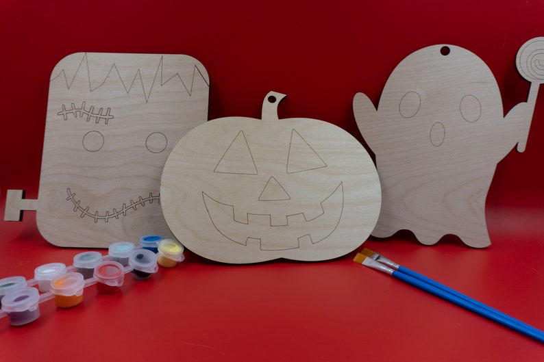 Kids Halloween DIY Paint Kit-kids Craft Kit-kids Fall Paint | Etsy