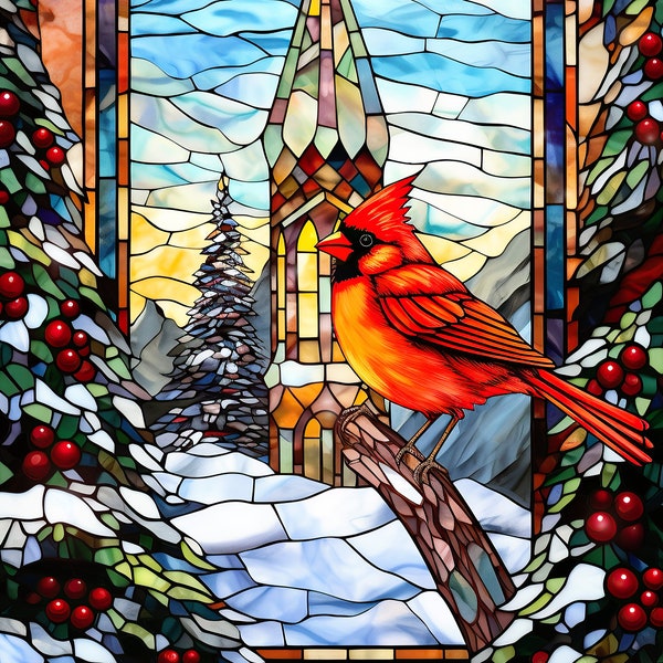 Glass Chapel Painting - Etsy