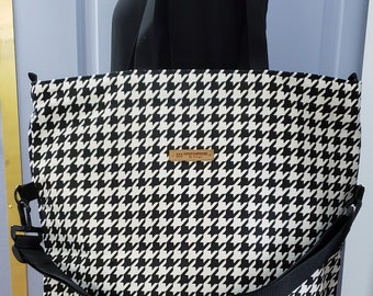 Houndstooth Bag - Etsy