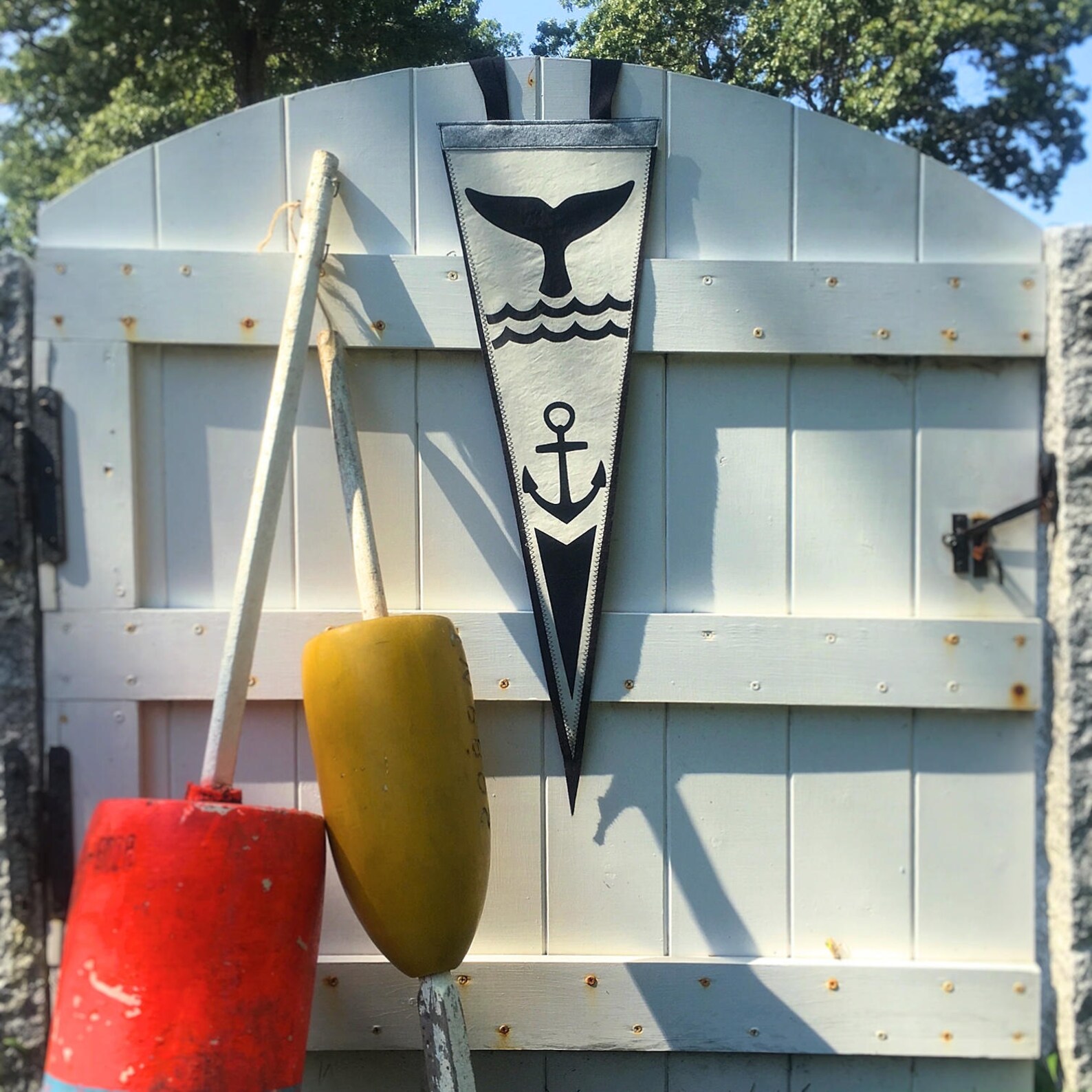 WHALE'S TAIL Pennant - Etsy