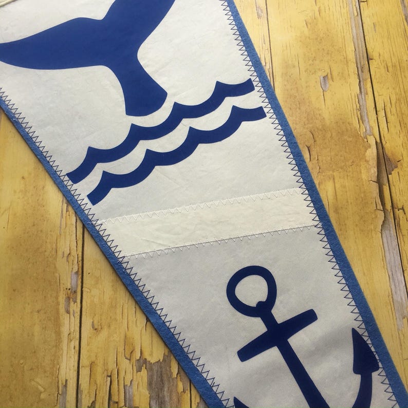 WHALE'S TAIL Pennant - Etsy