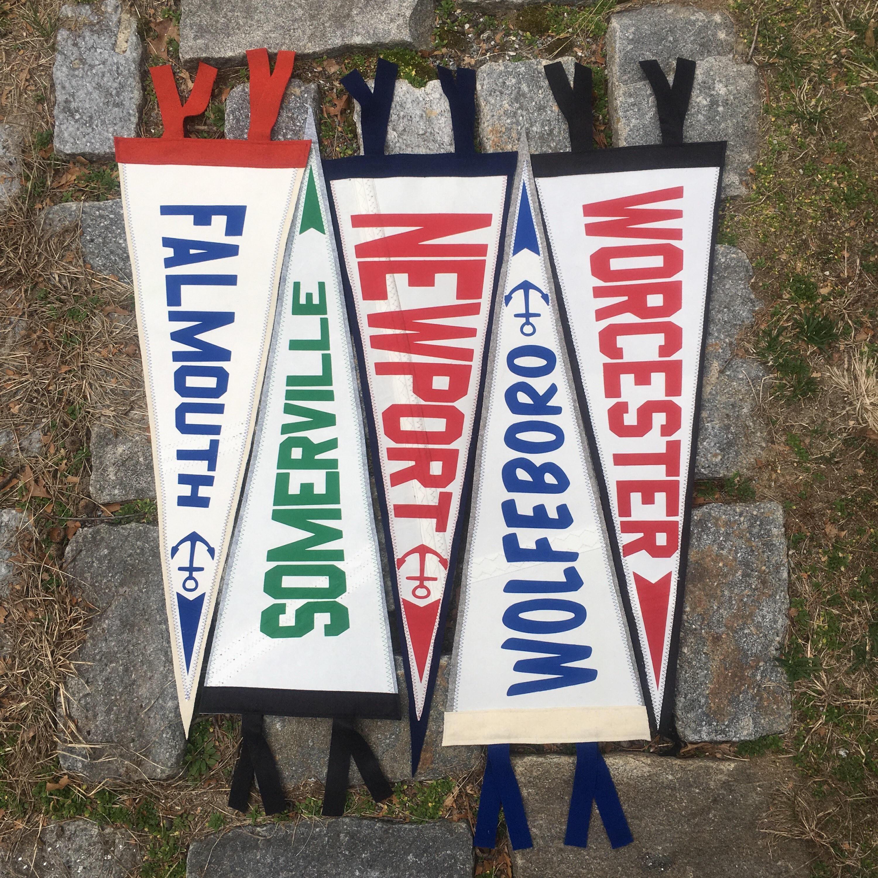 CITY OR TOWN Custom Pennant - Etsy