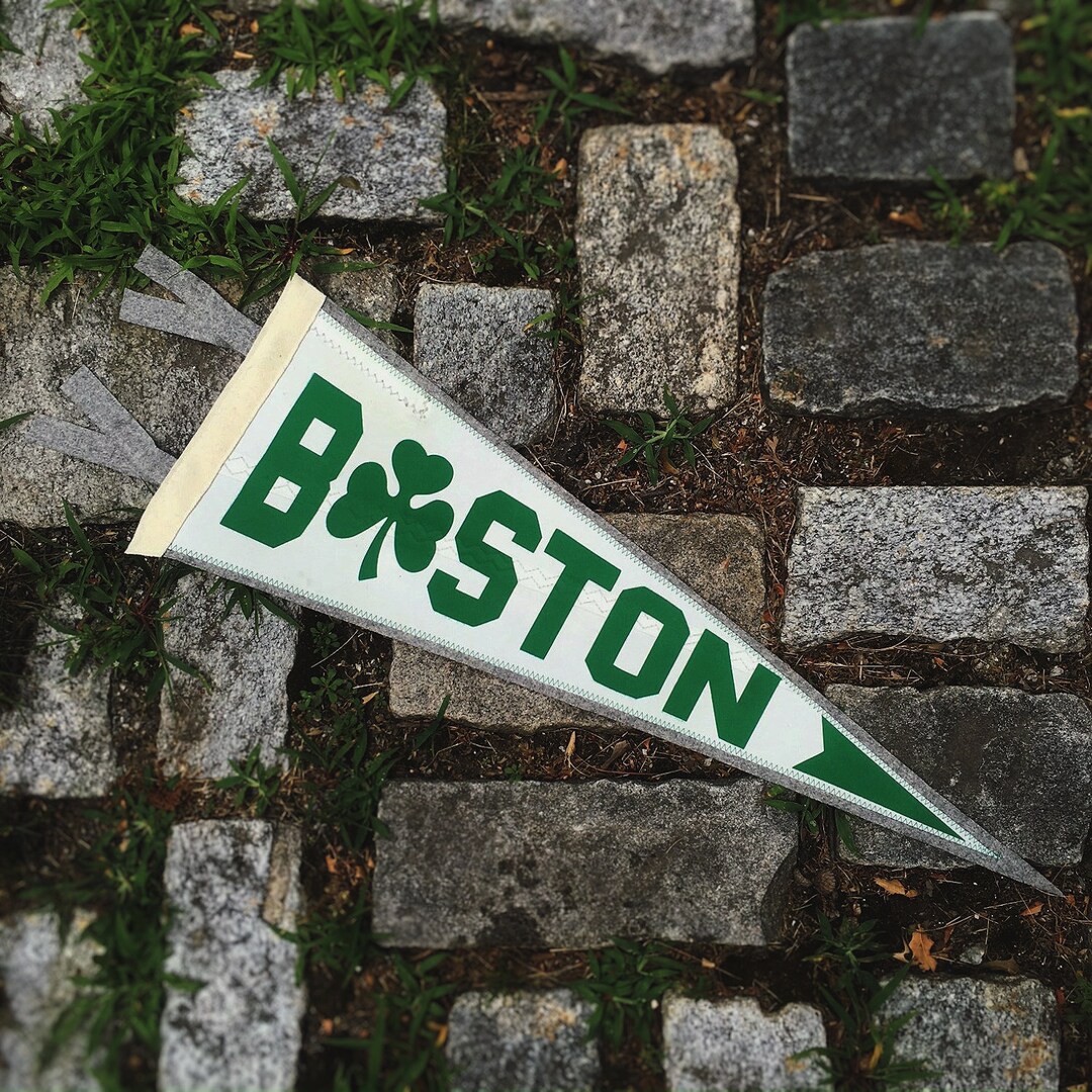 BOSTON Pennant - Etsy