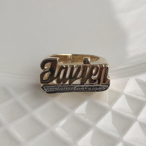 10k Gold Ring - Etsy