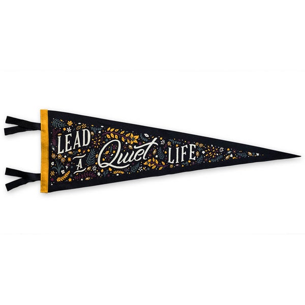 Lead a Quiet Life - Etsy