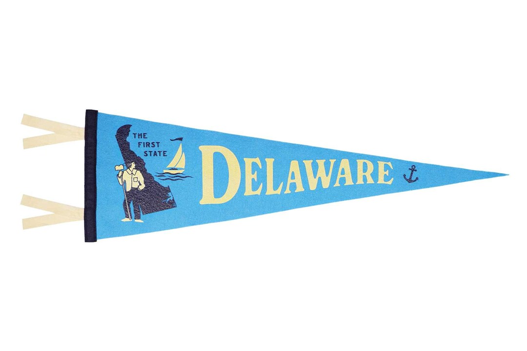 Delaware Pennant - Etsy