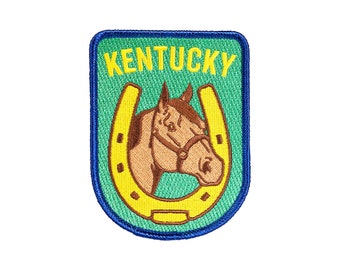 Kentucky Vintage Souvenir Travel Patch From Voyager New in - Etsy