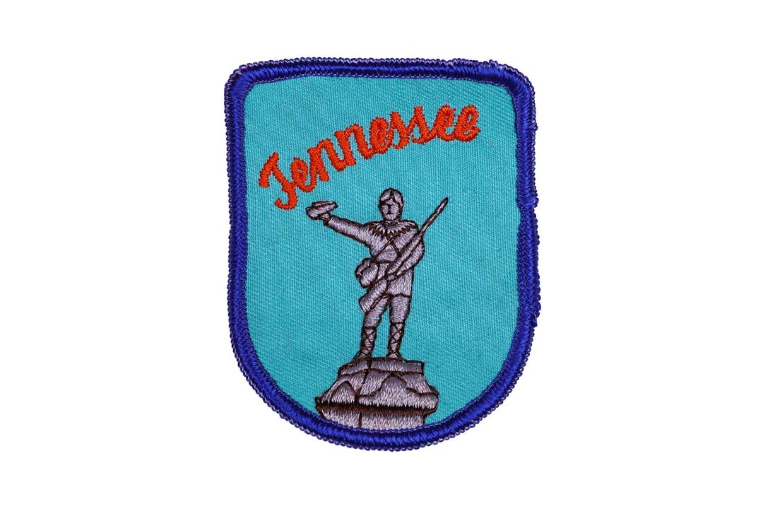 Vintage Tennessee Embroidered Patch - Etsy