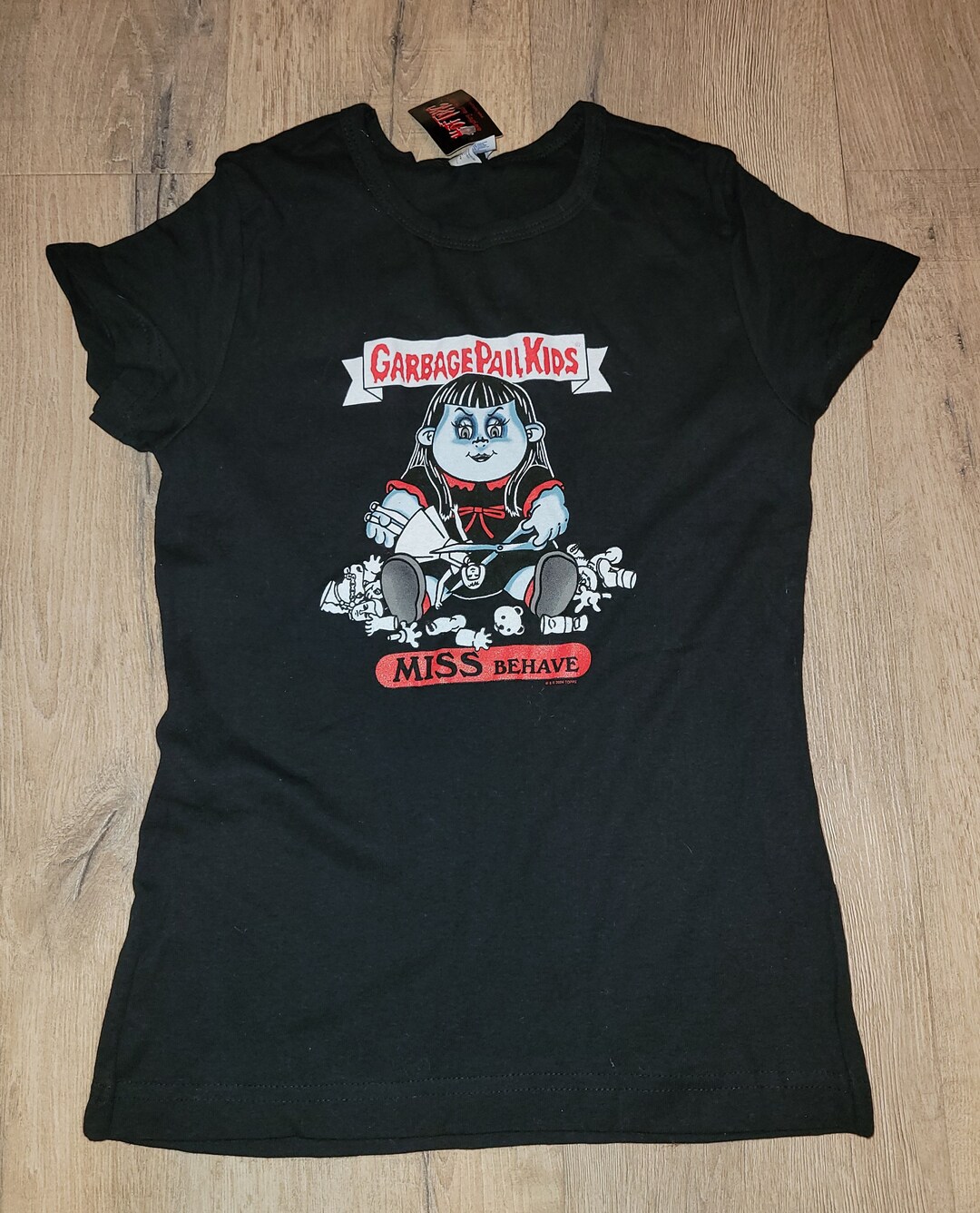 Miss Behave Vtg HOT TOPIC Nwt Y2k Garbage Pail Kids Goth Gothic Punk ...