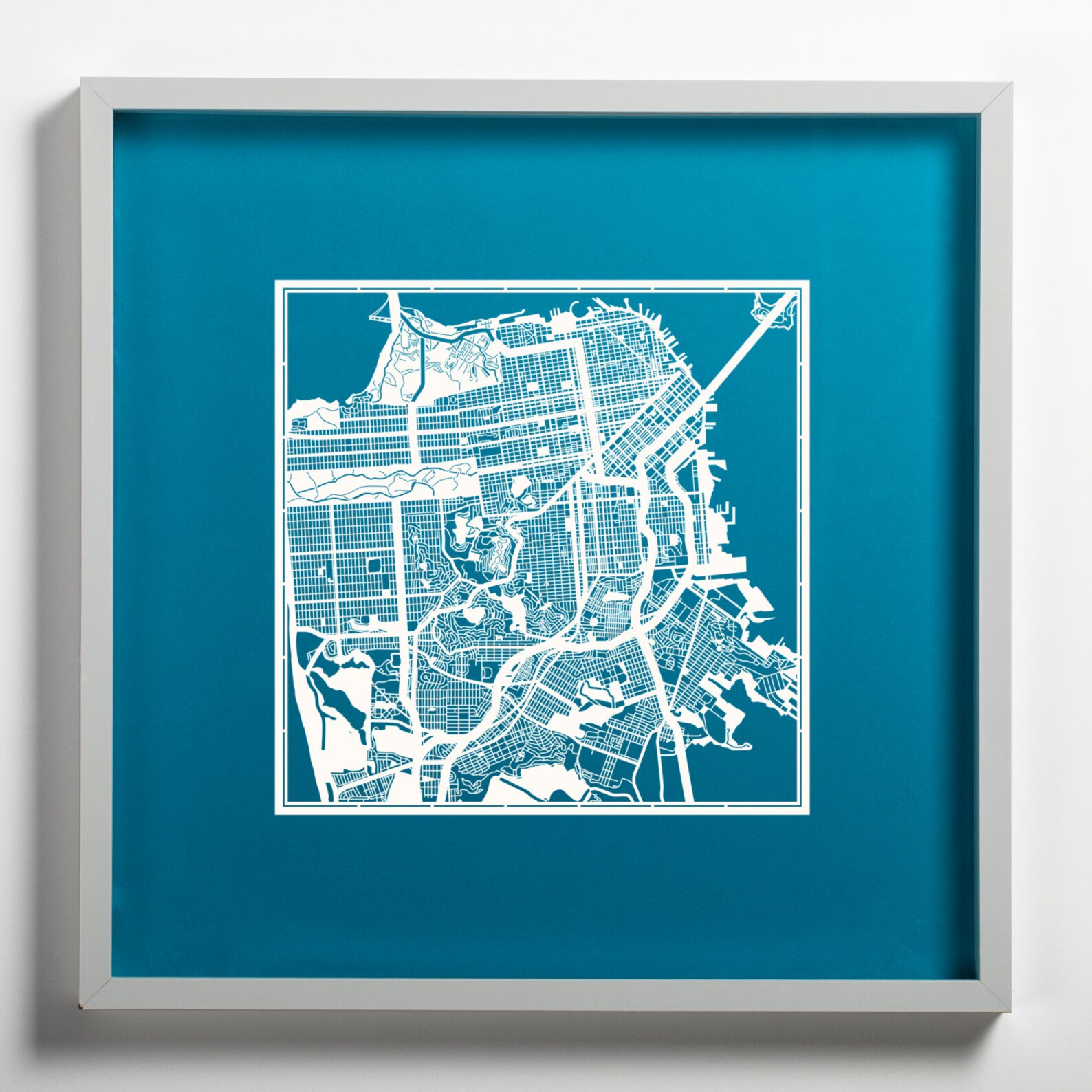 Paper Cut Map Shanghai, 12×12 In. Paper Art IDEAL GIFTS - Etsy
