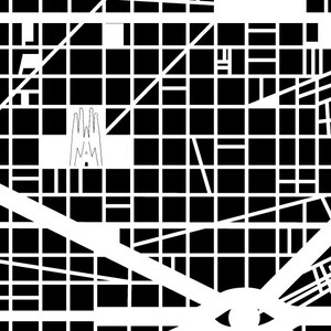 Paper Cut Map Barcelona, 12×12 In. Paper Art IDEAL GIFTS - Etsy