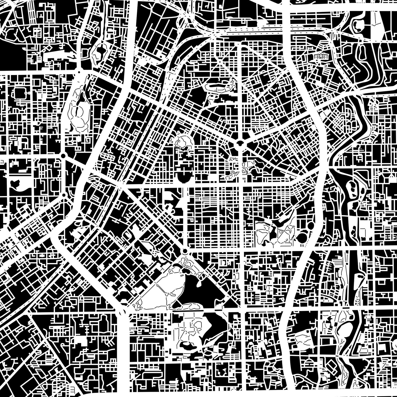 Harbin / Changchun Paper Cut Map 12×12 In. Paper Art IDEAL GIFTS - Etsy