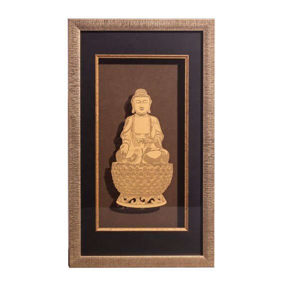 Of Buddha Kraft Paper DIY Paper Gautam Buddha Sculpture | EASY