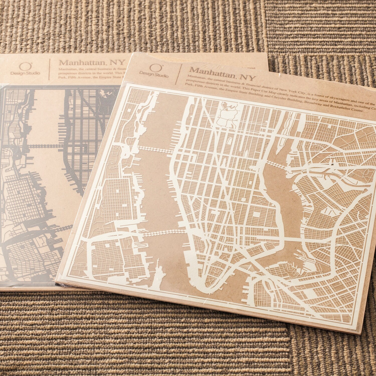 Paper Cut Map Manhattan NY. 1212 In. Paper Art IDEAL GIFTS - Etsy