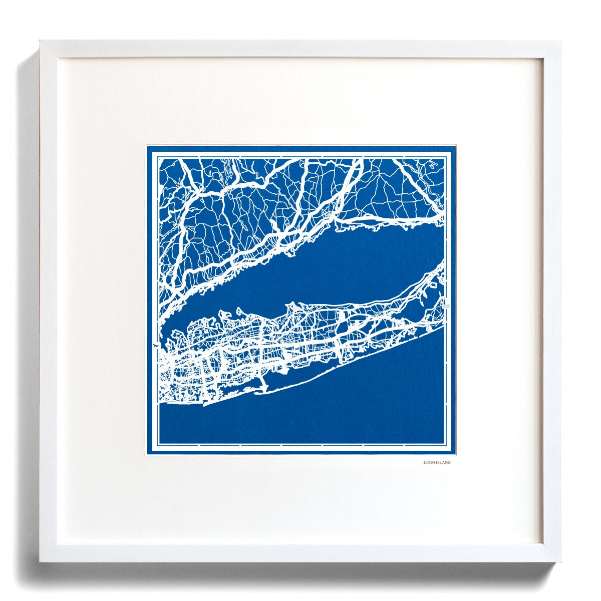 Buffalo Long Island Paper cut map1212 In. Paper Art IDEAL | Etsy