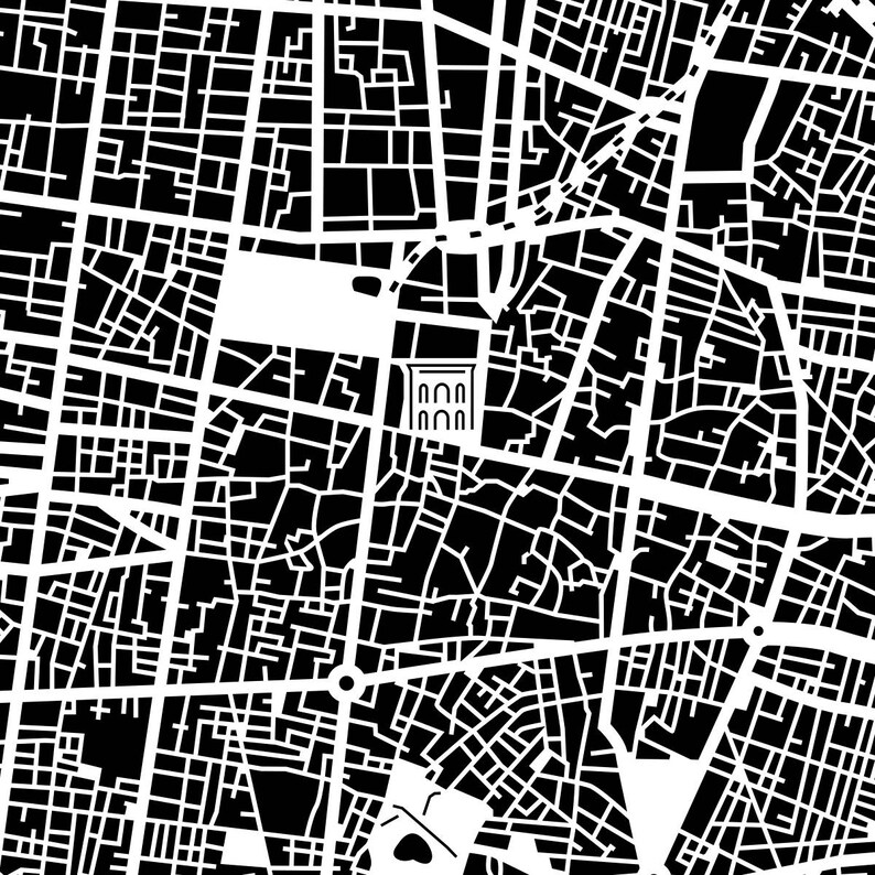 Paper Cut Map Tehran 1212 In. Paper Art IDEAL GIFTS | Etsy