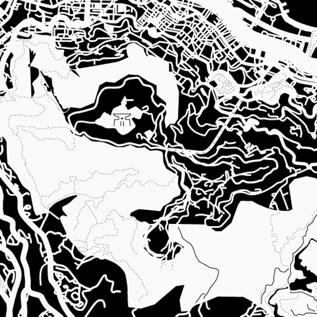 Hong Kong / Shenzhen Paper Cut Map 1212 In. Paper Art IDEAL - Etsy