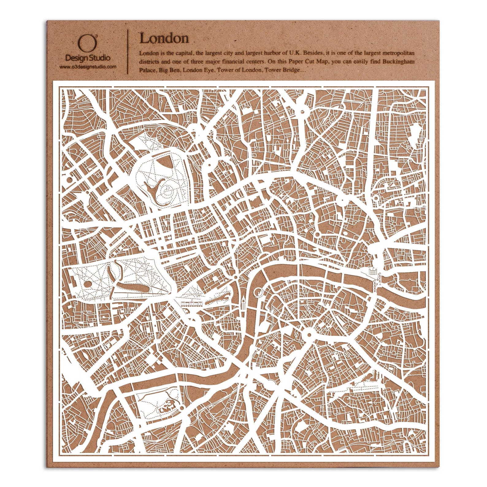 Paper Cut Map London 1212 In. Paper Art IDEAL GIFTS - Etsy