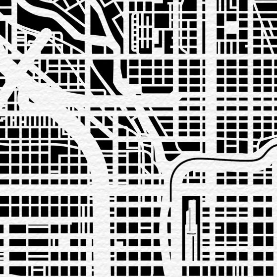 Paper Cut Map Chicago 1212 In. Paper Art IDEAL GIFTS | Etsy