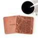 Philadelphia Map Coaster, One Piece, Sapele Wooden Coaster With City ...