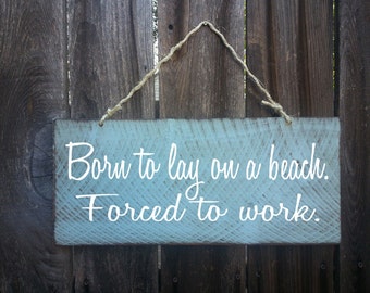 I'd Rather Be Lost At The Beach Sign Surf Decor Surf | Etsy