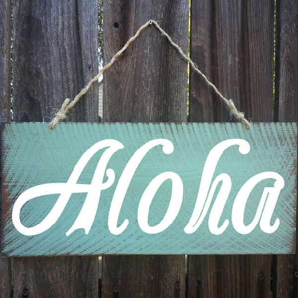 Aloha Signs - Etsy